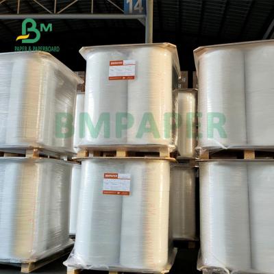 China 28gsm Straw Wrapping Paper Roll For Drinking 29mm 35mm x 5000m Food Grade for sale