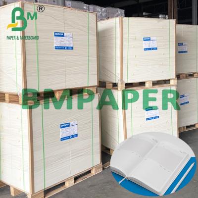 China 70 80 100 GSM Sheet Packing Offset Beige Color Bond Paper For Notebooks for sale