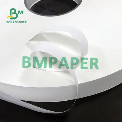China 24gsm 28gsm Toothpick Wrapping Paper Roll 10pics Per Carton Virgin Pulp White Roles for sale