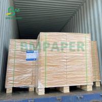 China High Expansible 75gsm 80gsm Brown Kraft Paper For Cement Bag 100 x 69cm for sale