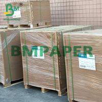 China 48cm 50cm 150gsm High Strength Virgin Sack Kraft Paper For Feed Packaging for sale