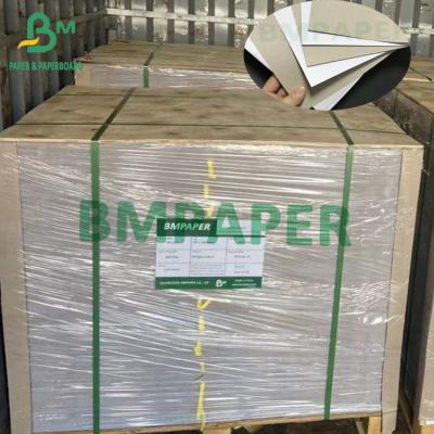 China Duplex Grey Back Paper Gray Side / White Side Carton Blanc Board 350gsm 400gsm 450gsm for sale
