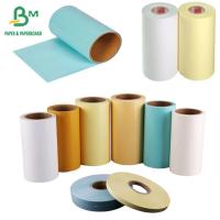 China Glassine Paper To Making Sticker Paper Liner High Temperature Resistance White Yellow Blue 58g-120g for sale