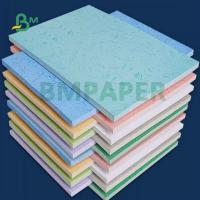 China Green Blue Red  230gsm 260gsm Leather Textured Embossed Paper For Book Covers 31x43inch for sale