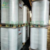 China White Eco-Friendly Degradable Packaging Straw Wrapping Paper For Straws 28g for sale