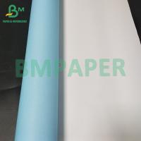 China 36” 24”  Wood Pulp Copy Paper Single Side Blue Engineering Bond Paper 80g for sale