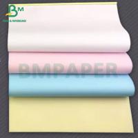 China FDA Carbonless Copy Paper 55gsm CB CF CFB Multi Colors Available Receipt Books Paper for sale