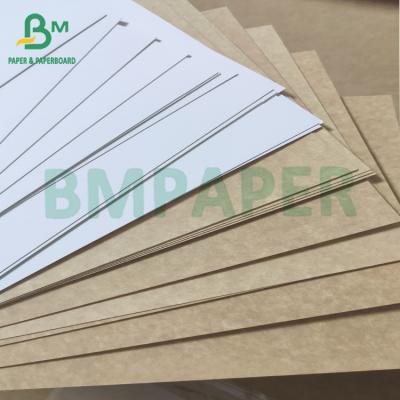 China Frozen Food Packaging Kraft Paper White Coated Kraft Back For Food Boxes for sale