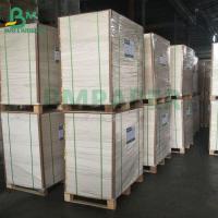 China 300gsm Brown White CKB Board For Frozen Food Package Good Stiffness 74 x 106cm for sale