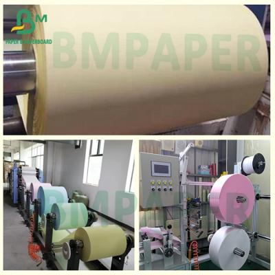 China White Pink Yellow Carbonless Copying Paper 50g To 60gsm CCP For Bills for sale