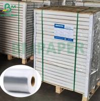 China Beer Label Printing 70gsm 80gsm Waterproof Metallic Paper Roll for sale