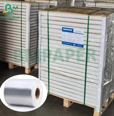 China Beer Label Printing 70gsm 80gsm Waterproof Metallic Paper Roll for sale