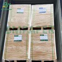 China Two - Sided Bleached Uncoated Coaster Board 60pt 80pt Absorbent Paper for sale