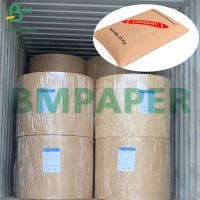 China 30lb 40lb Strong Burst Resistance Brown Natural Kraft Paper For Cement Bags for sale