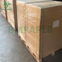 China 50 gsm + 10 gsm Single - Side Glossy PE Coated White Kraft Food Paper for sale