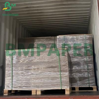 China 1mm 1.8mm Uncoated Grey Chip Board Book Cover Binding Card 90 × 100cm for sale