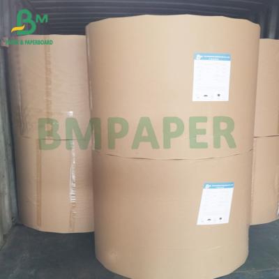 China 100gsm Eco Friendly Safety White Kraft Food Paper For Nuts Wrapping In Reel 1100mm for sale