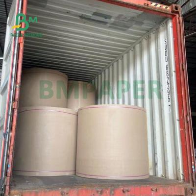 China Kraft Semi Extensible Paper 70 Gsm For Mortar Packaging Width 102cm Core 76mm for sale