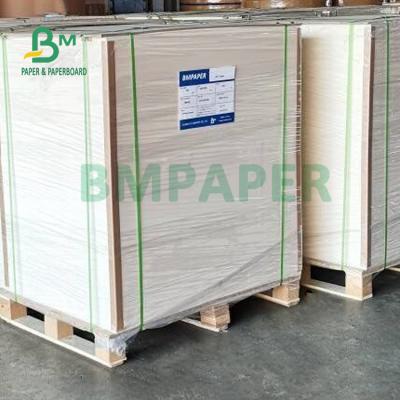 China 1.2mm 1.4mm Natural White Uncoated Offset Paper Beer Mat Board 720 X 1020Mm High Bulk for sale