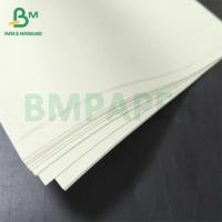 China Uncoated Opaque Offset Cream White Color Paper 70# 80# Smooth Paper for sale