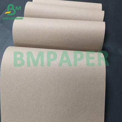 China 60g Stable Qualiity Dunkelbraunes Kraft Paper Core Paper For Making Roll Cores for sale