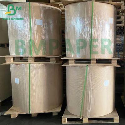 China Brown & White High Tensile Sacks Kraft Paper 80gsm 90gsm Extensible Kraft Paper for sale