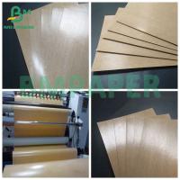 China 160gsm 225gsm 350gsm  Food Grade PE Virgin Kraft Paper For Packing Box for sale