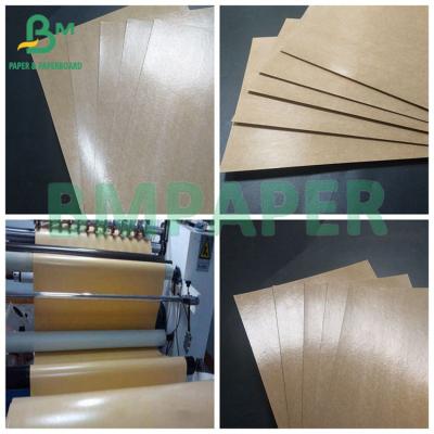 China 160gsm 225gsm 350gsm  Food Grade PE Virgin Kraft Paper For Packing Box for sale