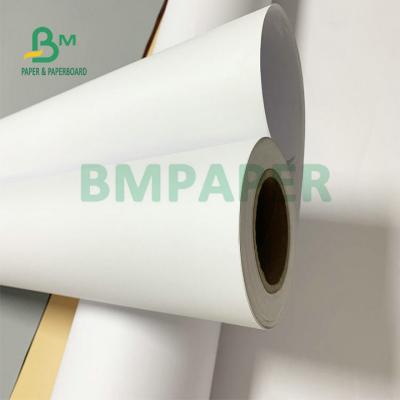 China 24'' X 300ft 20# Bond Paper Ink Jet CAD Roll Uncoated 2'' Core for sale