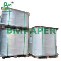 China 60gsm 15mm White Food Grade Straw Base Paper For Juice Drinking for sale