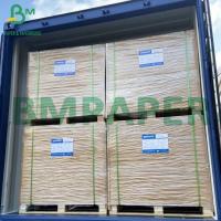 China 300g+15g PE One Side Coated Oilproof Brown Kraft Paper For Packing for sale