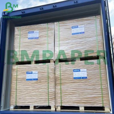 China 300g+15g PE One Side Coated Oilproof Brown Kraft Paper For Packing for sale