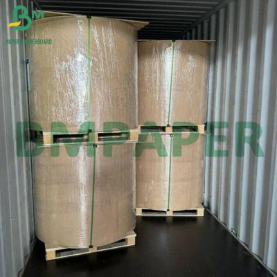 China 270g+15g PE Matte One Side Coated Food Packing Paper White Cardboard for sale
