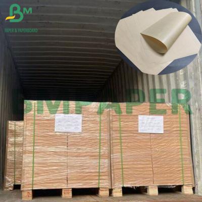 China 50g MG Brown Kraft Paper One Side Glossy Food Grade Craft Paper for sale