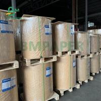 China 50gsm 60gsm Natural Color Kraft Paper For Takeaway Bag High Tear Strength for sale