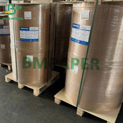 China Customized Virgin Brown Kraft Paper Rolls 40gsm - 80gsm Food Packaging Paper for sale