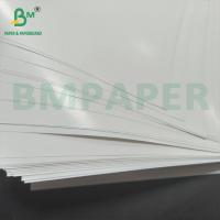 China Glossy Coated One Side Label Paper 80gsm 90gsm White C1S Art Paper for sale