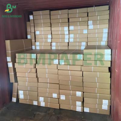 China 20LB  Wide Format Uncoated White Bond Paper Roll For Inkjet Printers 24