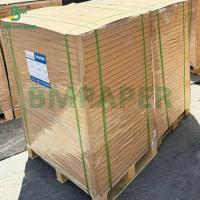 China 50g 65g Food Grade Unbleached Uncoated Brown Kraft Wrapping Paper for sale