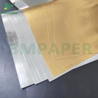 China Waterproof Silver Gold Metallized Paper For Wet Strength Beer Label for sale