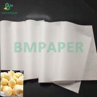 China 40gsm Food Grade Resistant White Grease Baking Sheets For Cake Tray for sale