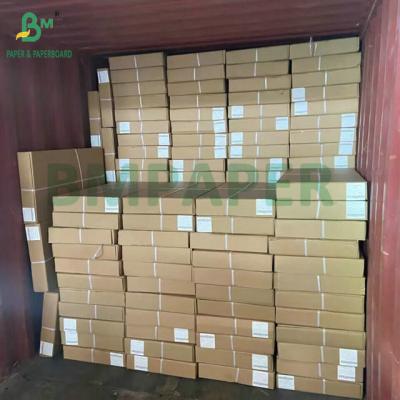 China 80gram White Uncoated Engineering Roll Bond Paper With 36inches X 50yards 2