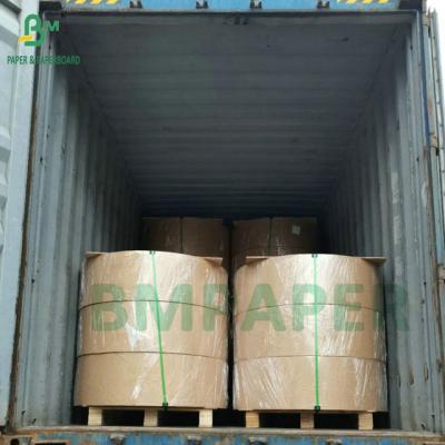 China 70gram 80gram Large Format Width 70cm 100cm Kraft Roll Packaging Paper For Printing for sale
