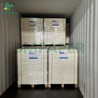 China 1 Side PE Coated Paper White Kraft Paper 40g + 10g Size 36 X 25 Inches for sale