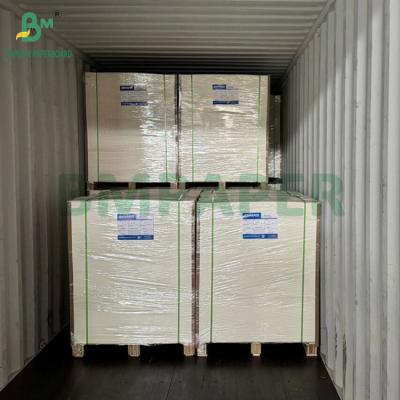 China 1 Side PE Coated Paper White Kraft Paper 40g + 10g Size 36 X 25 Inches for sale