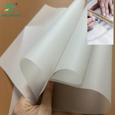 China 83gram 93gram 70 X 100cm Translucent Vegetal Papel For Engineering Design for sale