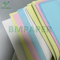 China 60gsm 70gsm Black Image NCR Paper Mixed Colours CB CFB CB For Offset Printing for sale
