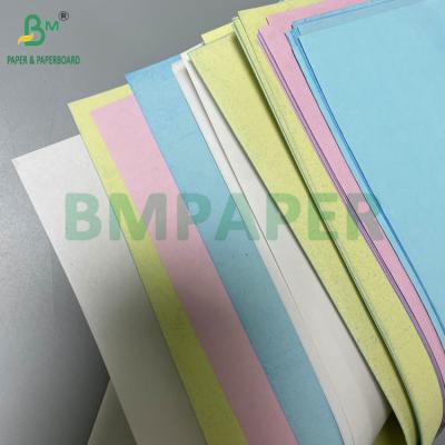 China 60gsm 70gsm Black Image NCR Paper Mixed Colours CB CFB CB For Offset Printing for sale