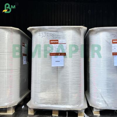China 24g 28g White Food Grade Straw Wrapping Paper For Drink Straw for sale