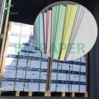 China 75gr Digital Printing Carbonless Paper CB White CFB Yellow CF Pink 9 X 11 for sale